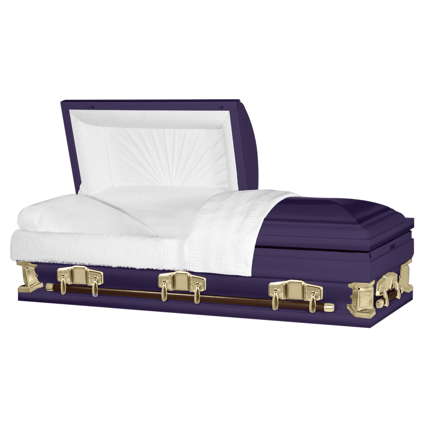 Titan Casket, Jupiter XL Series Steel Casket (28" Oversize) in Purple ...