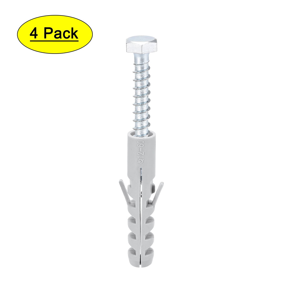 Click here for Unique Bargains 12x60mm Plastic Anchor Bolts Expan... prices
