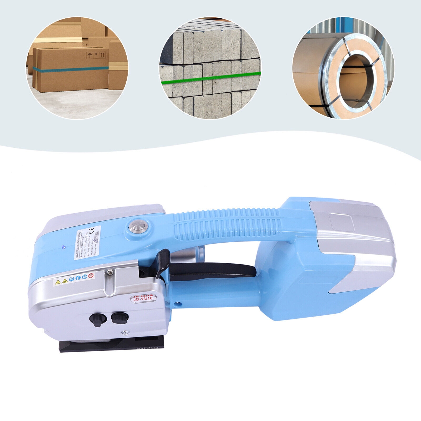 Miumaeov Handheld Electric PP Strapping Machine Automatic Strapper ...