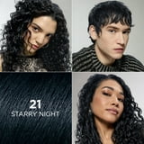 L'Oreal Paris Feria Hair Color, 21 Starry Night Bright Black, Prismatic ...