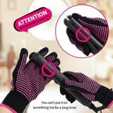Heat Resistant Gloves with Silicone Bumps,2Pcs Professional Heat Proof ...
