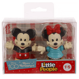 Fisher-Price Disney Toys Set: Little People Mickey & Minnie Mouse Retro ...
