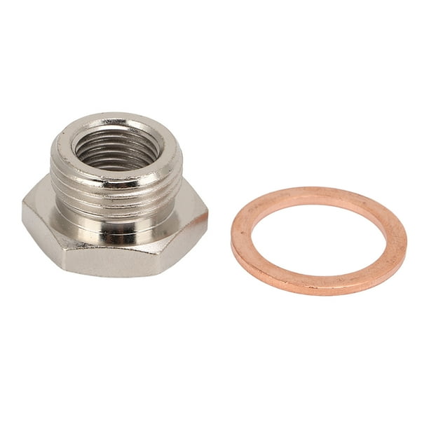 Sensor Adapterwith Gasket,Oxygen Sensor Adapter Metal Oxygen Sensor ...
