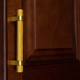 3-3/4 in. Screw Center Solid Steel Knurled Euro Bar Pull - Walmart.com