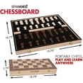 GothamChess, Chess Game board , Premium Wooden Finish Folding Board ...