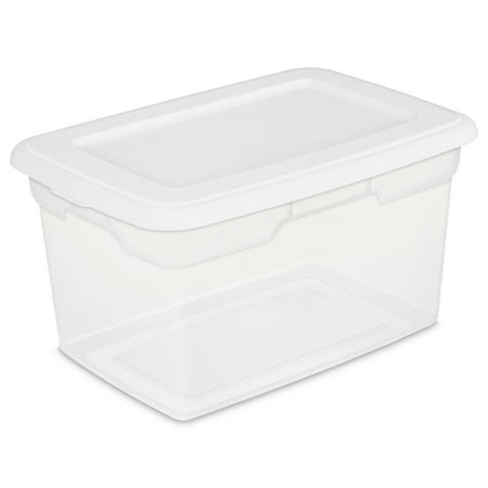 UPC 073149184481 - Sterilite 20 Qt. Clear Plastic Storage Box with ...