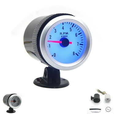 Equus 5076 Automotive Tachometer, 5000 Series, 2-1/2 in., 0-8000 RPM ...