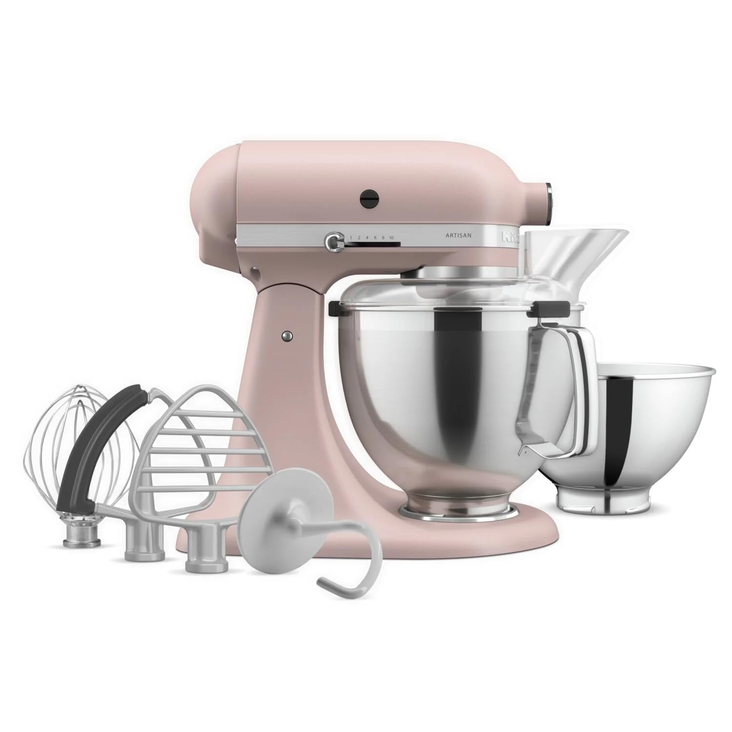 KitchenAid Artisan Series KSM195PSFT - Batidora de pie con cabezal ...
