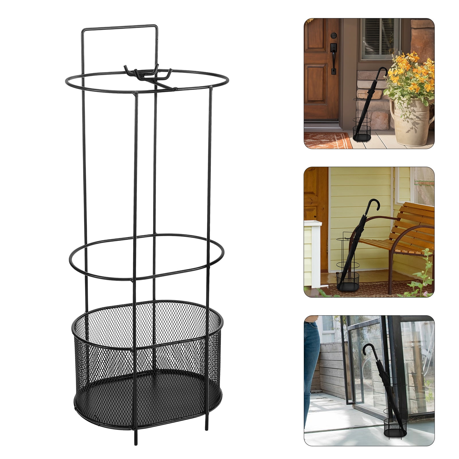 Click here for Runrotoo Umbrella Stand Iron Water Draining Home O... prices