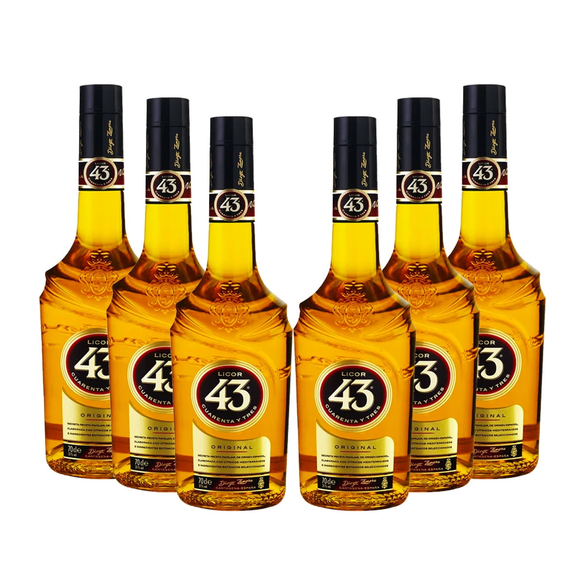 Pack 6 Licor 43 700 ml Importado Licor 43 Licor / Licor 43 | Bodega ...