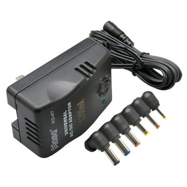 Dteck 12W Universal Charger AC/DC Adapter Switching Power Supply with 6 ...