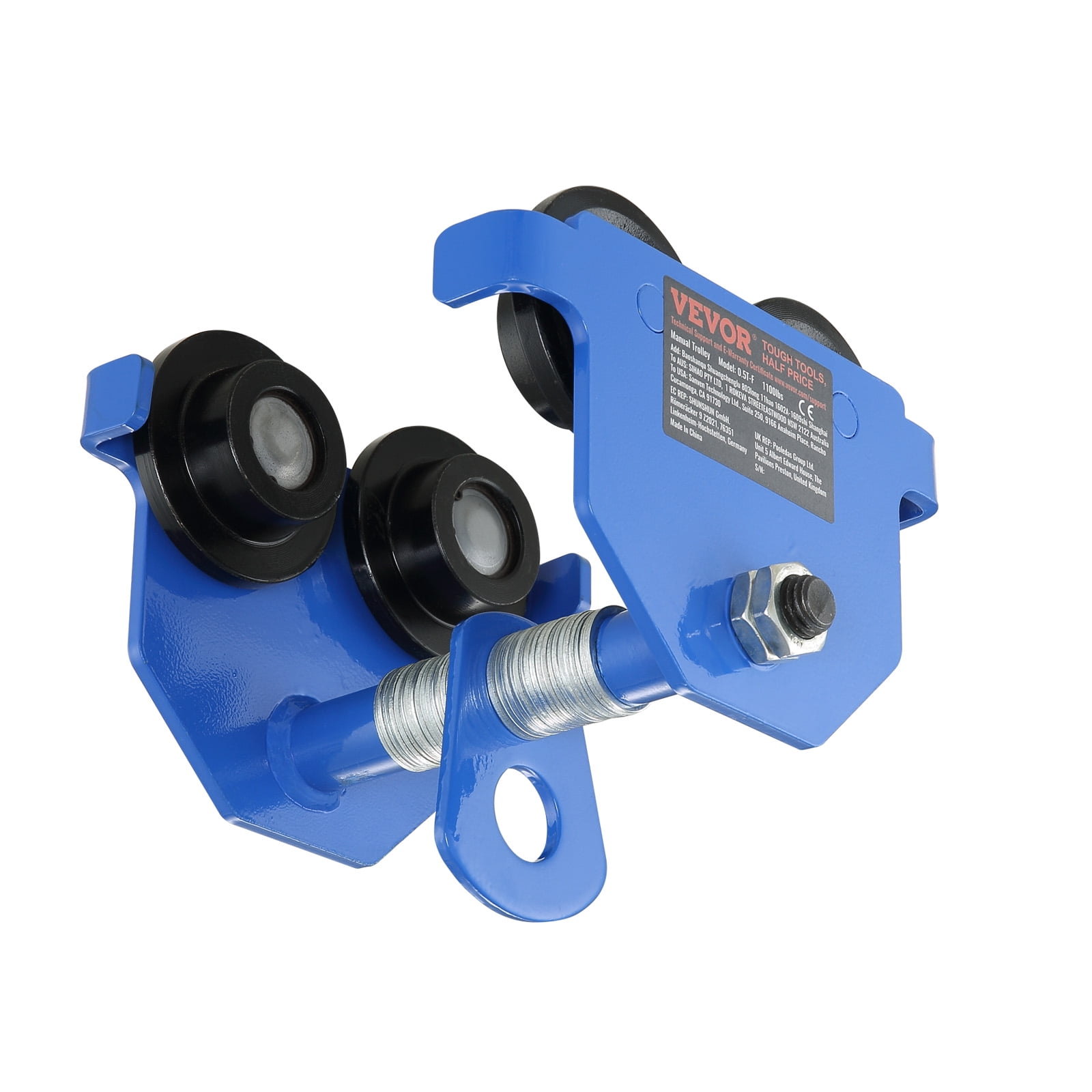 Click here for Vevor Manual Trolley  1100 Lbs/0.5 Ton Load Capaci... prices