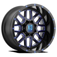 XD Aluminum Rim XD779 BADLANDS 18X9in Gloss Black Machined Finish ...