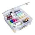 ArtBin Super Satchel Box, Double Deep w/ Accessory Tray & Dividers ...