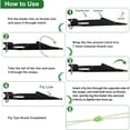 Fly Fishing Clippers Line Cutter Nipper Hook Eye Cleaner with Tweezers ...