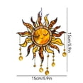Sun Catcher Window Hanging - 5.9 x 5.9 Inch Acrylic Suncatcher, Rainbow ...