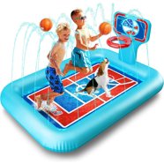 Inflatable Rainbow Ring Play Center Pool - Walmart.com