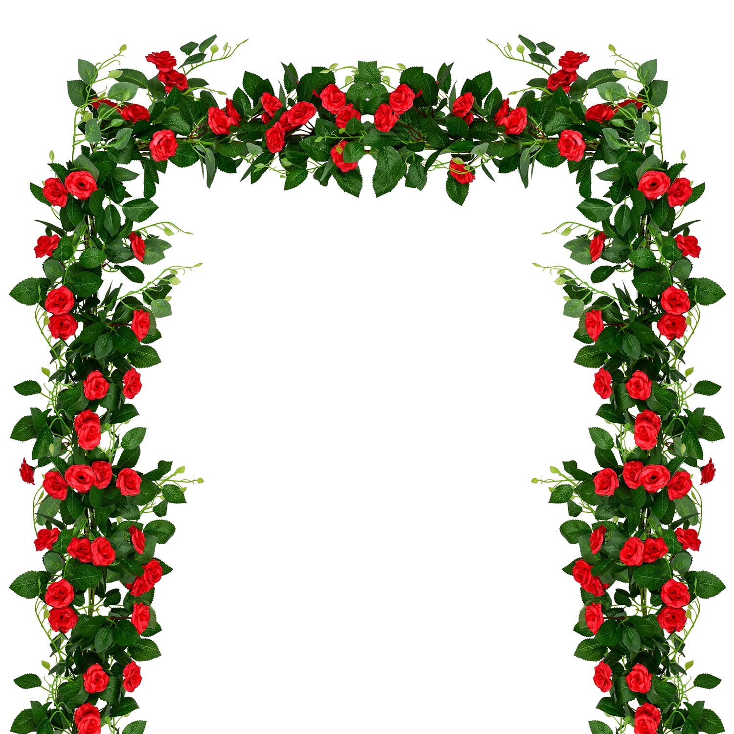 Red Rose Vine Clip Art