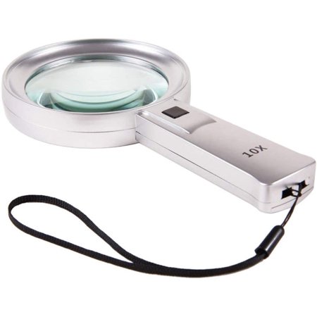 Vision aid - Magnifying Glass Illuminated Handheld Magnifying Glass Led ...