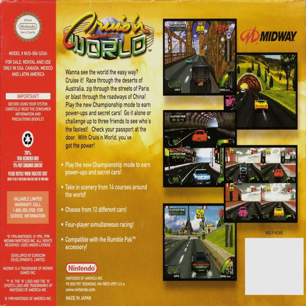 Cruisin World Logo