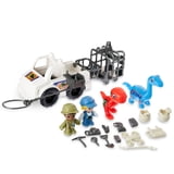 Kid Connection Dinosaur Rescue Playset with Light Sound 28 Pcs Toddler ...