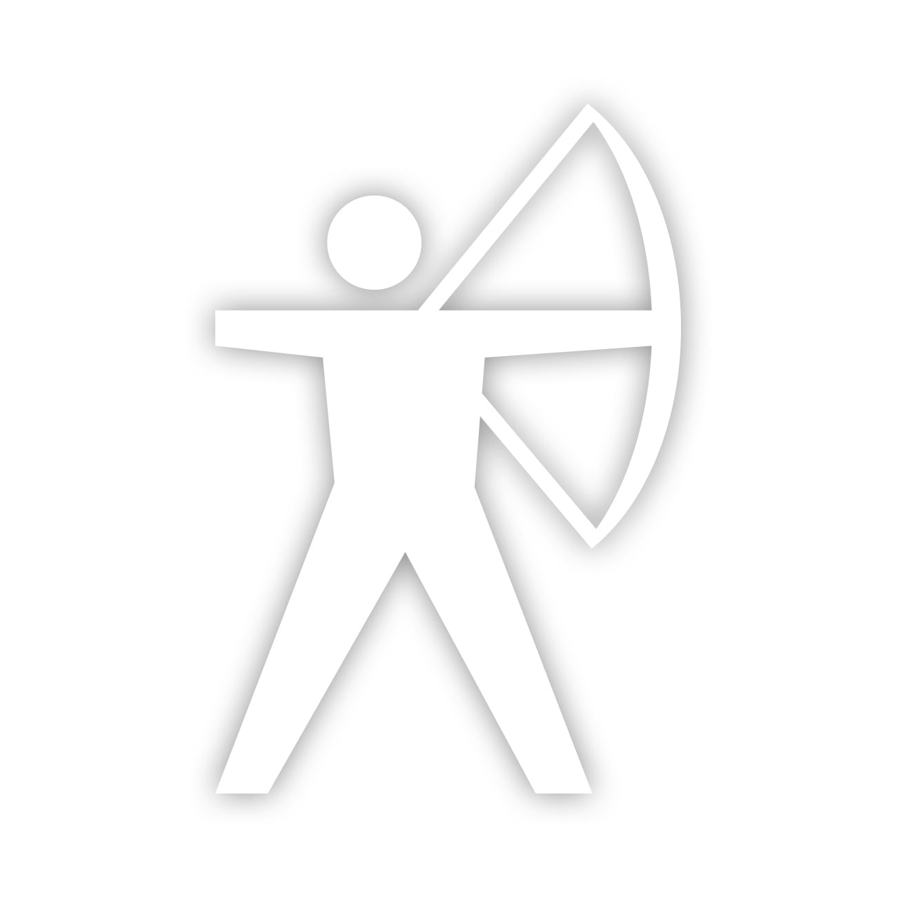 Archer Sticker Decal Die Cut - Self Adhesive Vinyl - Weatherproof ...