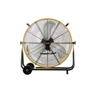 Industrial Fan 24 Inch Heavy Duty Dru 3 Speed 8800 CF Air Circulation ...