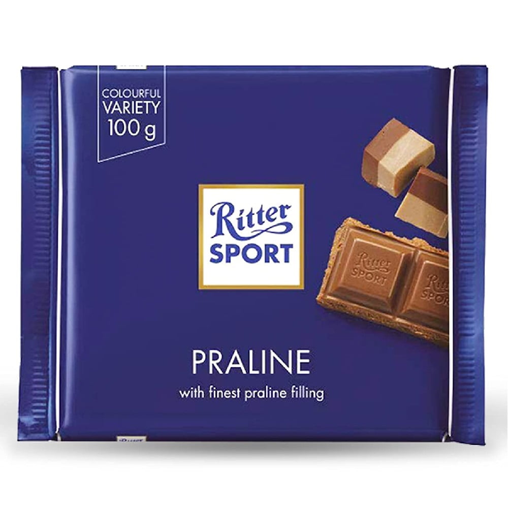 Alfred Ritter: Ritter Sport Schokolade Nougat 100g (Pack of 5 ...