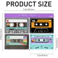 4PCS Audio Tape Credit Card Skin Stickers Set, Waterproof Debit Card ...