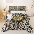 Feelyou Camouflage Basketball Sport Queen Comforter Set for Kids, Beige ...