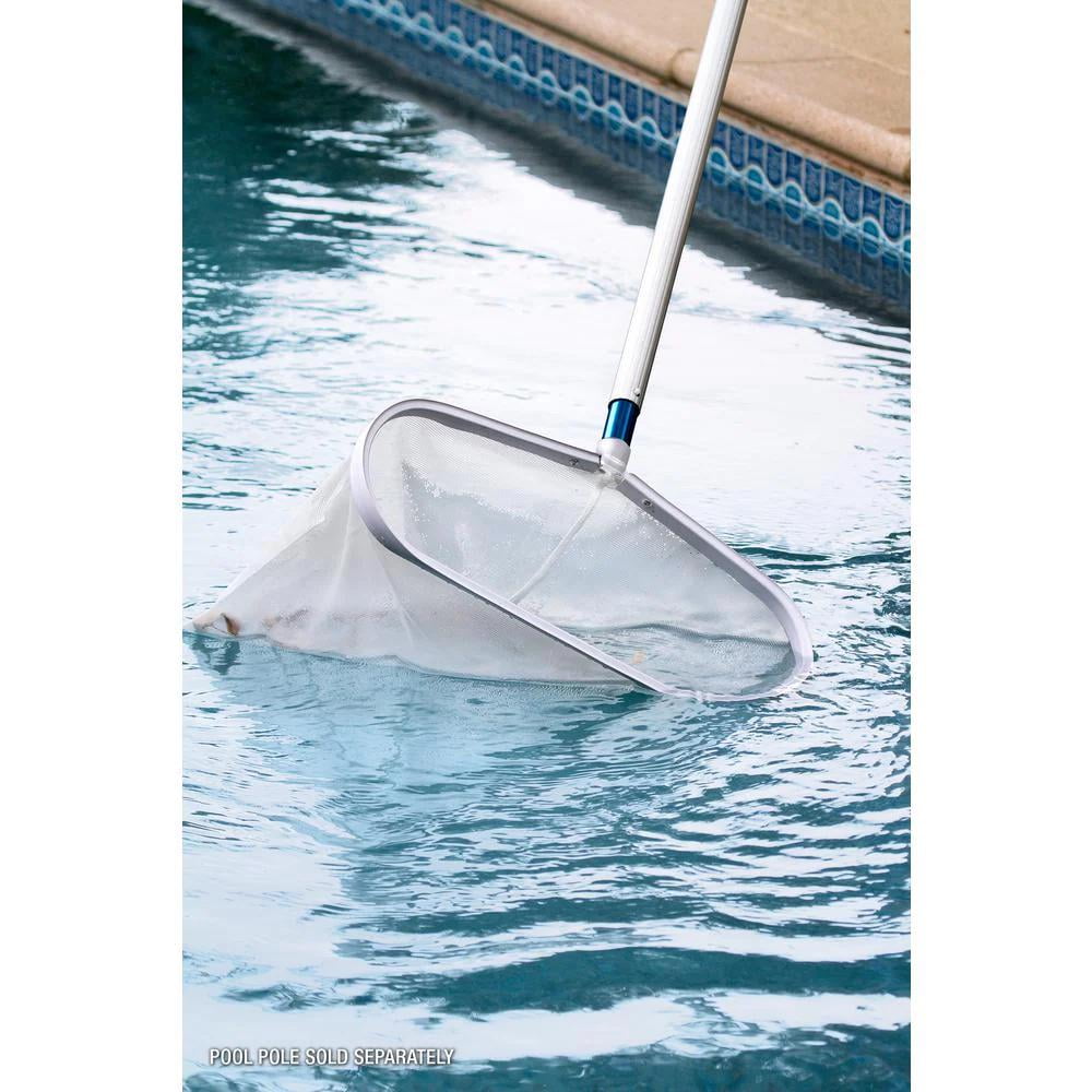 Heavy-Duty Aluminum Leaf Rake For Swimming Pools And Spas - Walmart.com