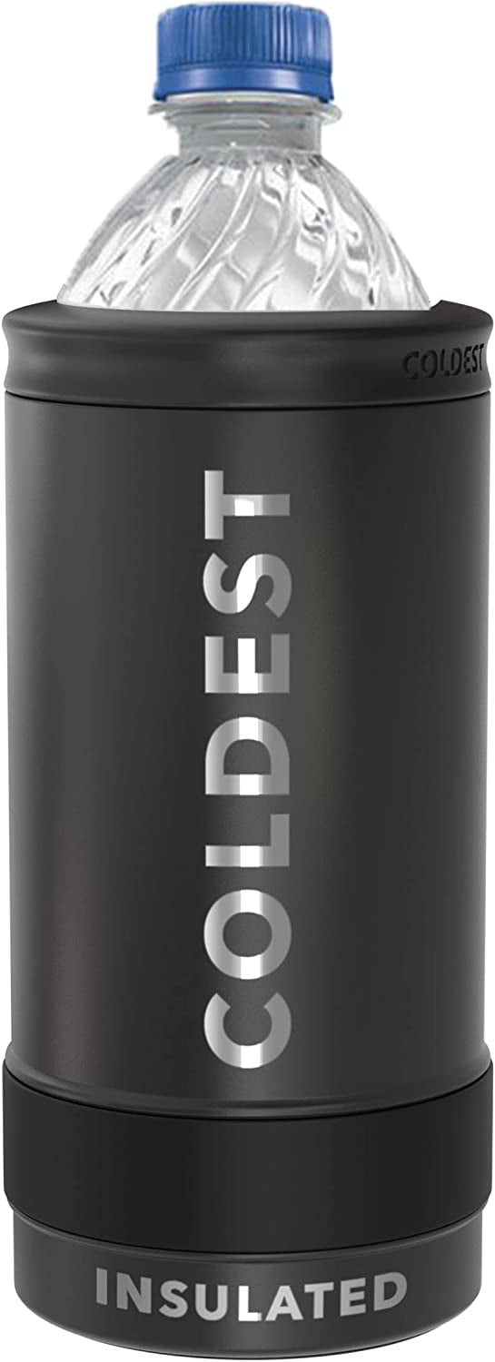 COLDEST 4 in 1 Bottle Cooler Can 24 oz Tumbler in 1 - Bottle Cooler ...