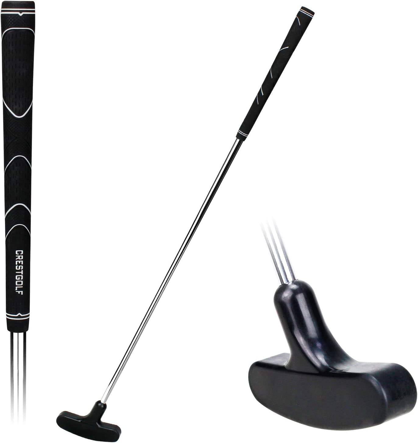 Crestgolf Mini Golf Putters with Rubber Putter Head & Steel Shaft for ...