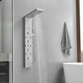 8-Jet Rainfall Shower Panel System with Rainfall Waterfall Shower Head ...