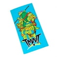 Nickelodeon's TMNT Cotton Kids Beach Towel, 27 x 54, Vibrant Colors ...