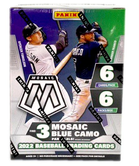 2022 Panini Mosaic MLB Baseball Blaster Box Trading Cards - Walmart.com