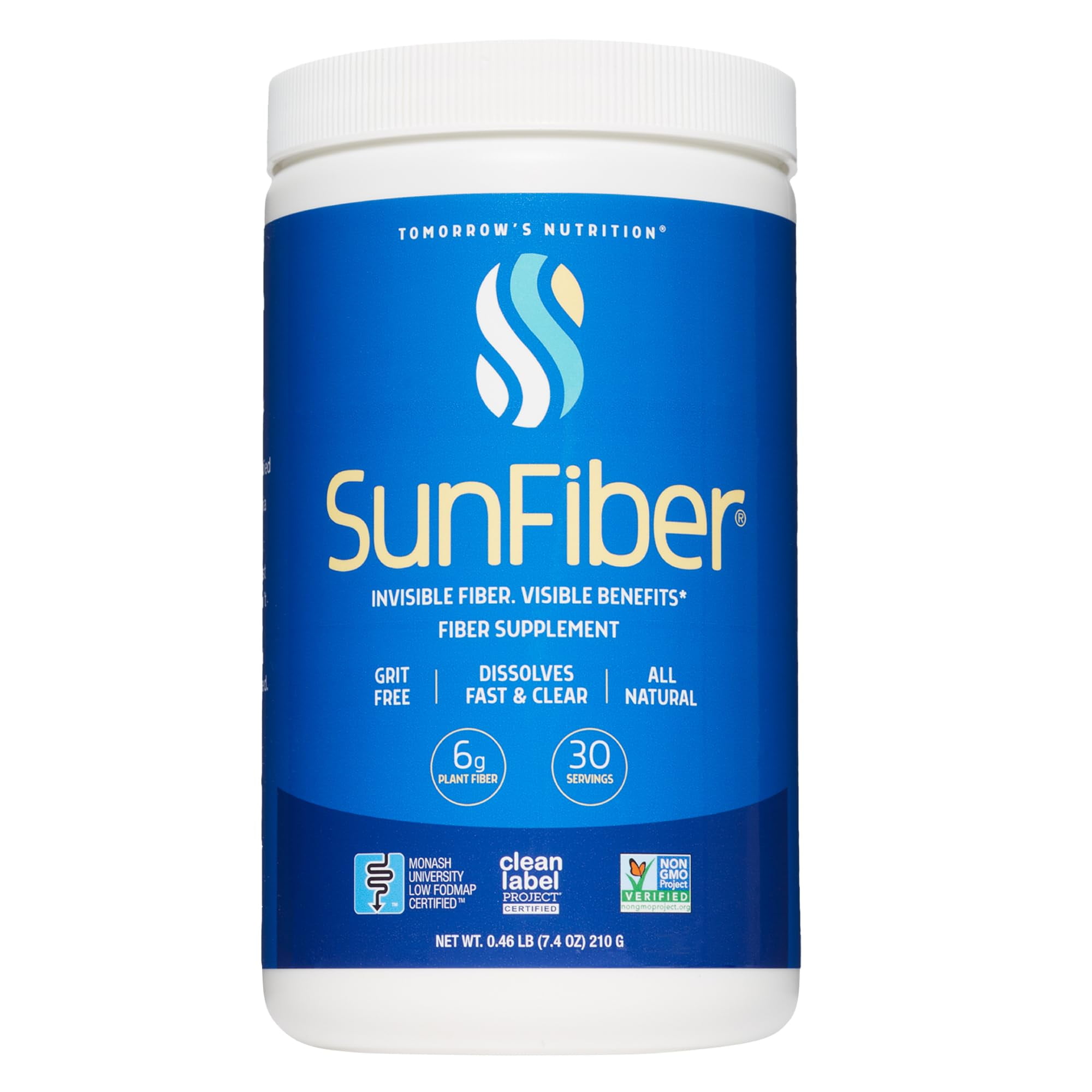 Suplementa el prebiótico Sunfiber de Tomorrow's Nutrition, 30 porciones | Bodega Aurrera en línea