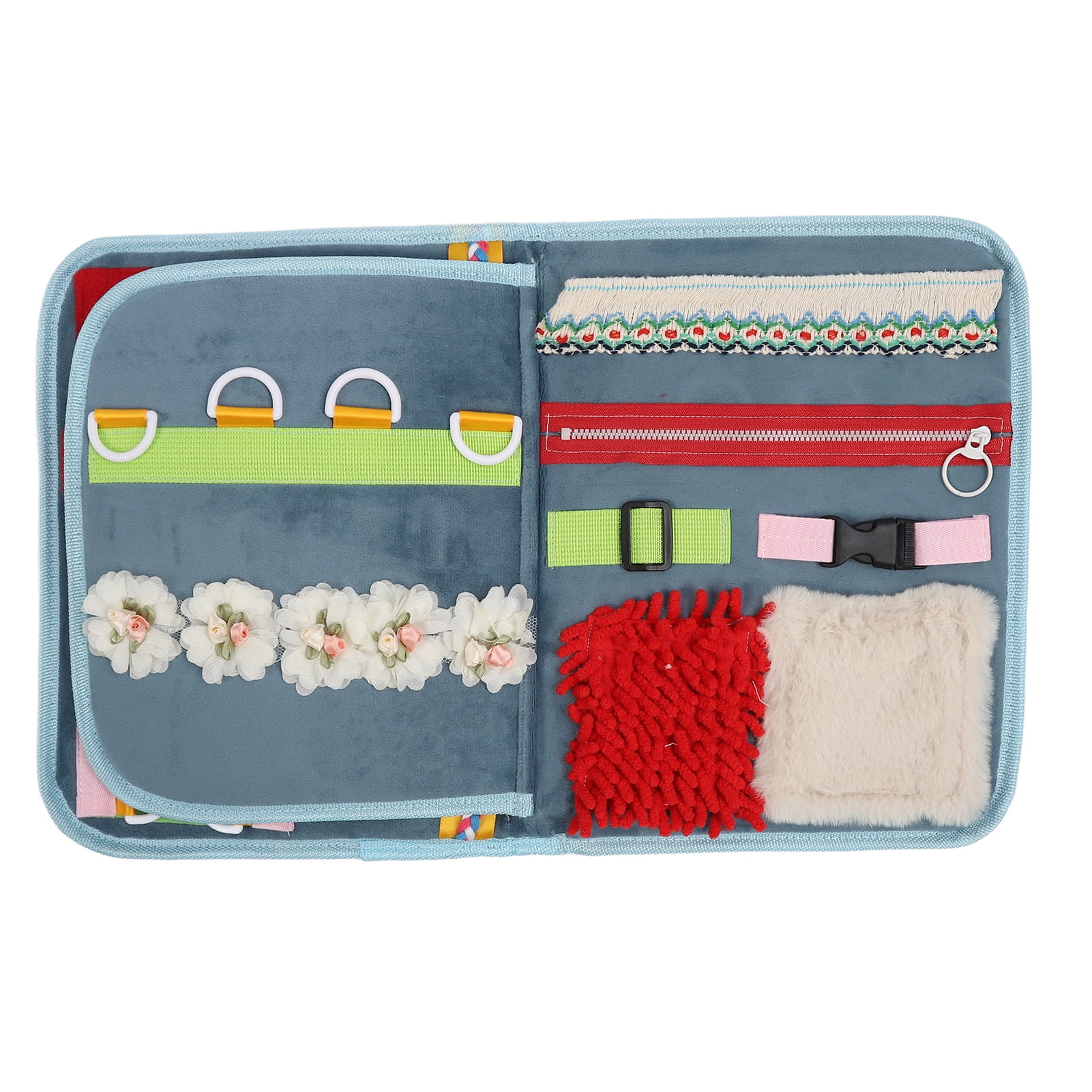 Fidget Book Alivio De La Ansiedad Versátil Manta Suave Y Resistente ...