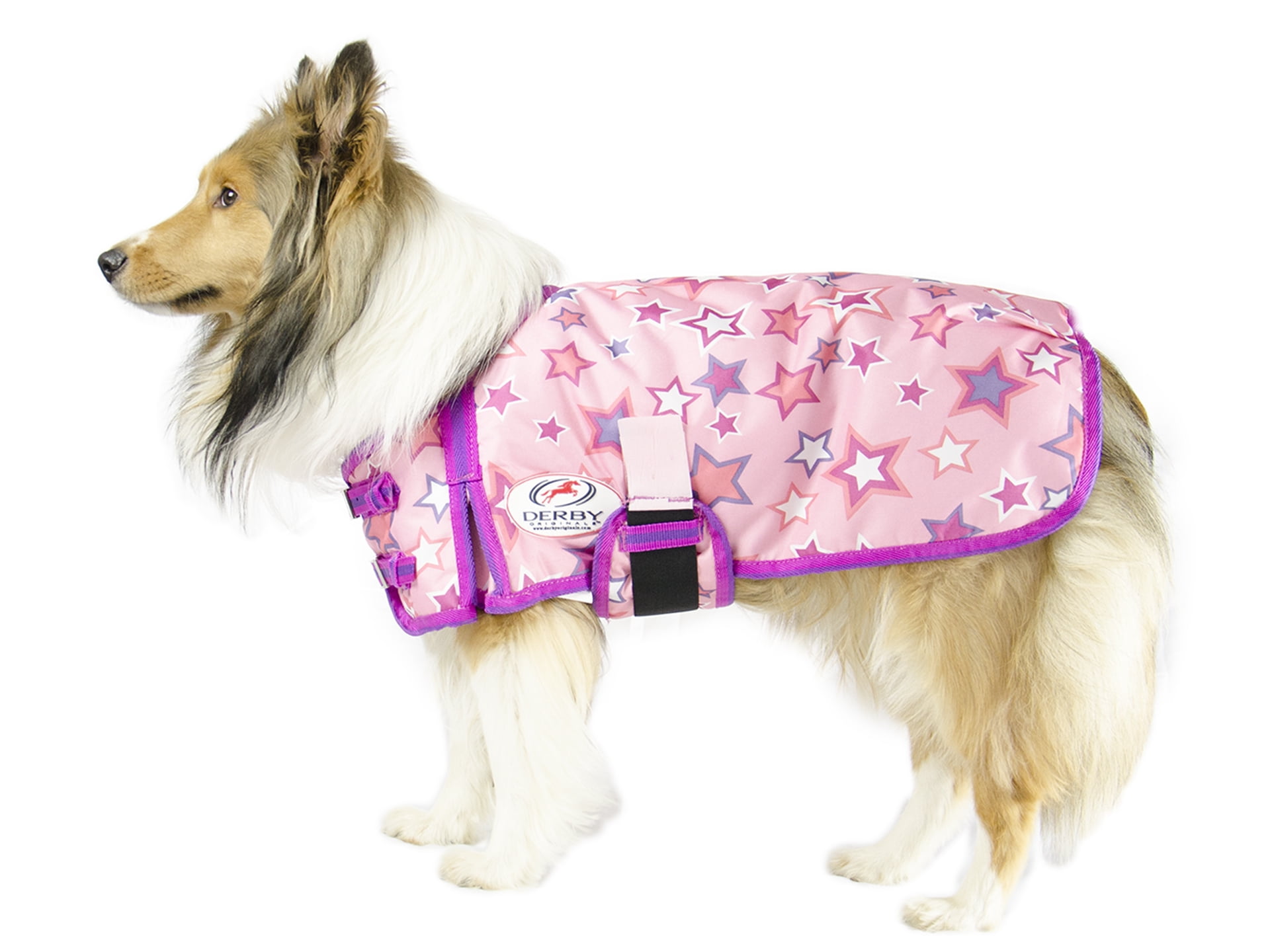 Designer Series 600D Shimmering Star Dog Coat - Walmart.com