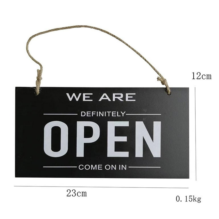 Hanging Sign In Store