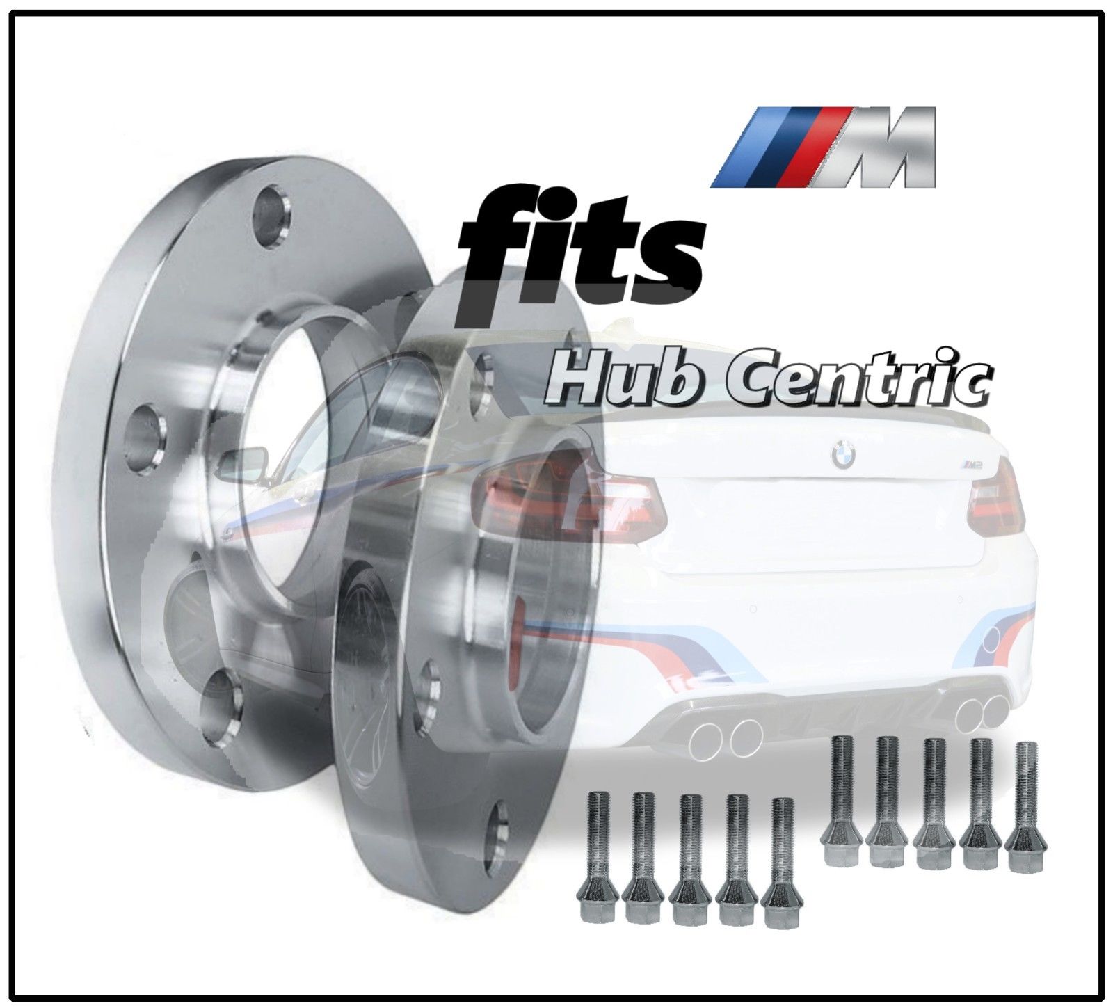 10mm HubCentric Wheel Spacers 5x120 | 5 Lug - Walmart.com
