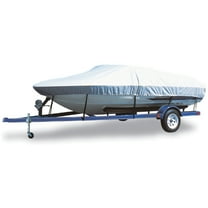Carver Industries 78004 17-19 ft. x 96 in. Flex-Fit Boat Cover - Gray ...