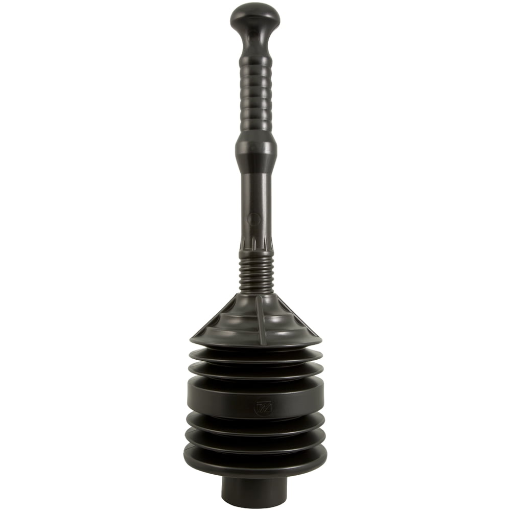 PlumbCraft Heavy Duty Bellows Toilet Plunger, Black - Walmart.com