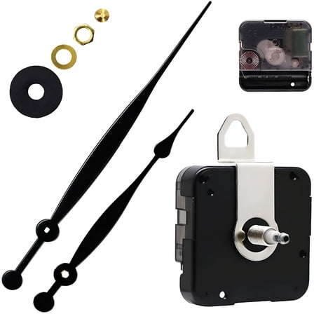 Creative Hobbies Quartz Clock Motor Movement C91MQL 3 by 4 Inch Max ...