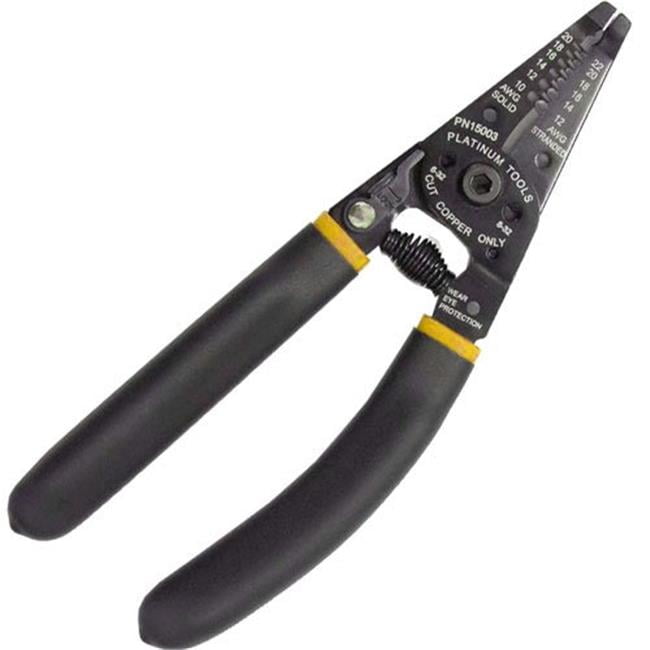 Platinum Tools ProStrip Wire Strippers - Black - Walmart.com