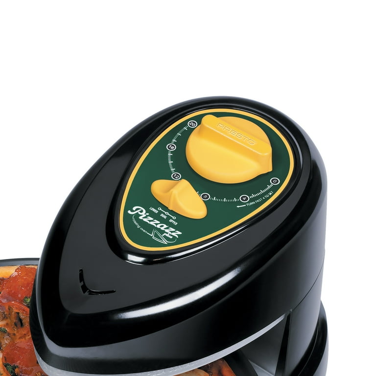Presto Pizzazz Plus Electric Rotating Pizza Oven Green and Presto Pizzazz Plus Electric Rotating Pizza Oven Green and