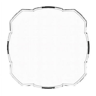 Kc Hilites Light Covers 6in Round Black w/Yellow Soft - Walmart.com