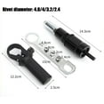 2026 New Pro-Grade Electric Rivet Gun Adapter Kit,Pop Rivet Nut Tool ...
