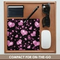 3dRose, Glitter Hearts Pink, Mouse Pad - Walmart.com
