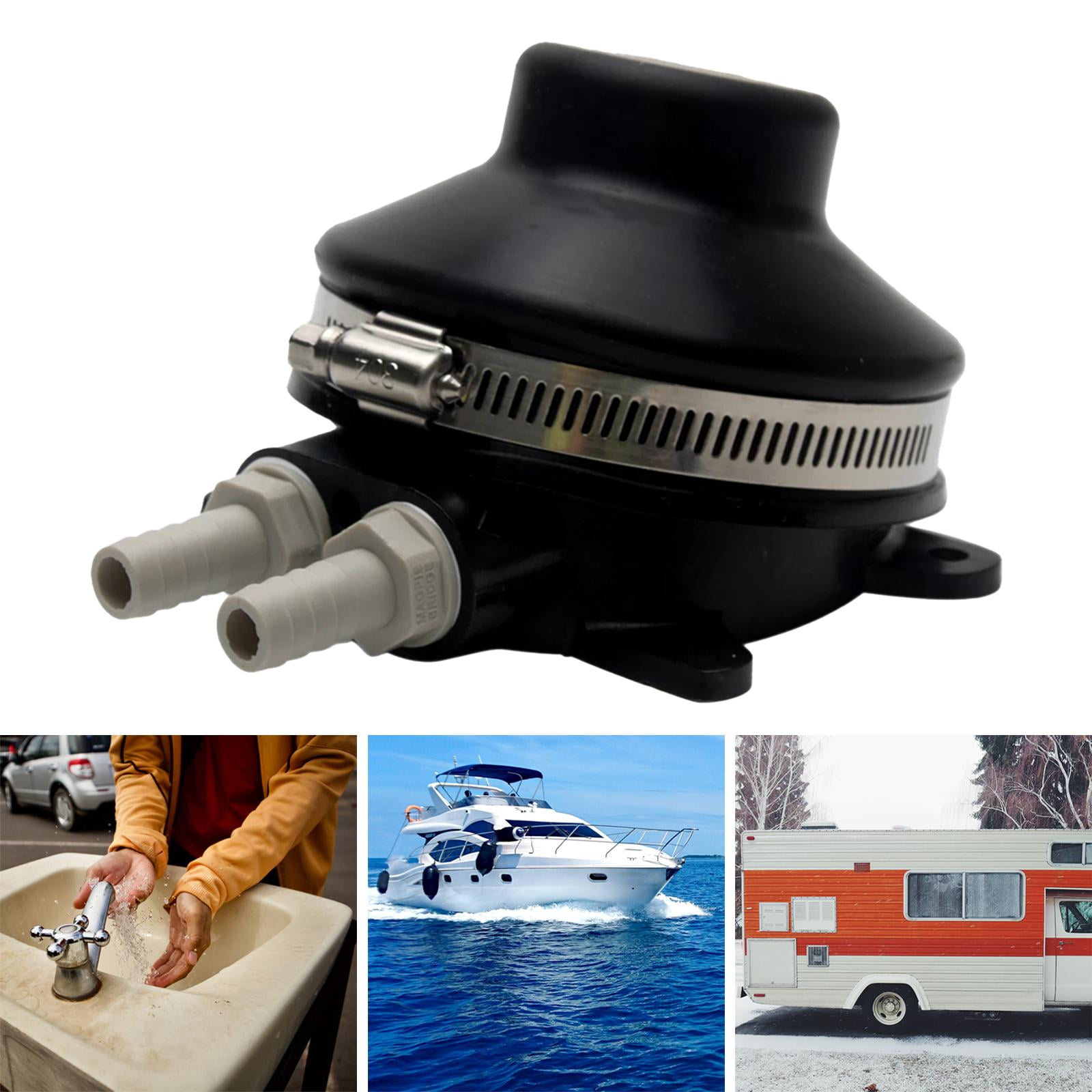Marine Boat Foot Pump Bilge Pump Marine Accessory for Mobile Toilet RV ...